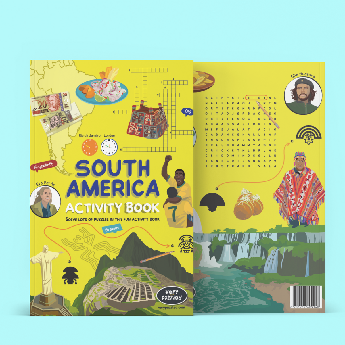 South America Activity Book – Very Puzzled