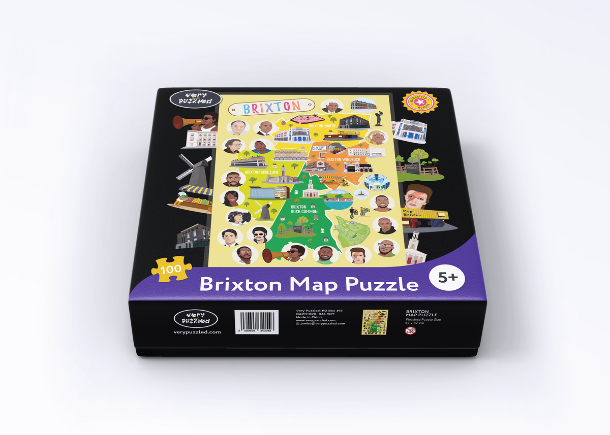 Brixton Map Jigsaw Puzzle – Very Puzzled