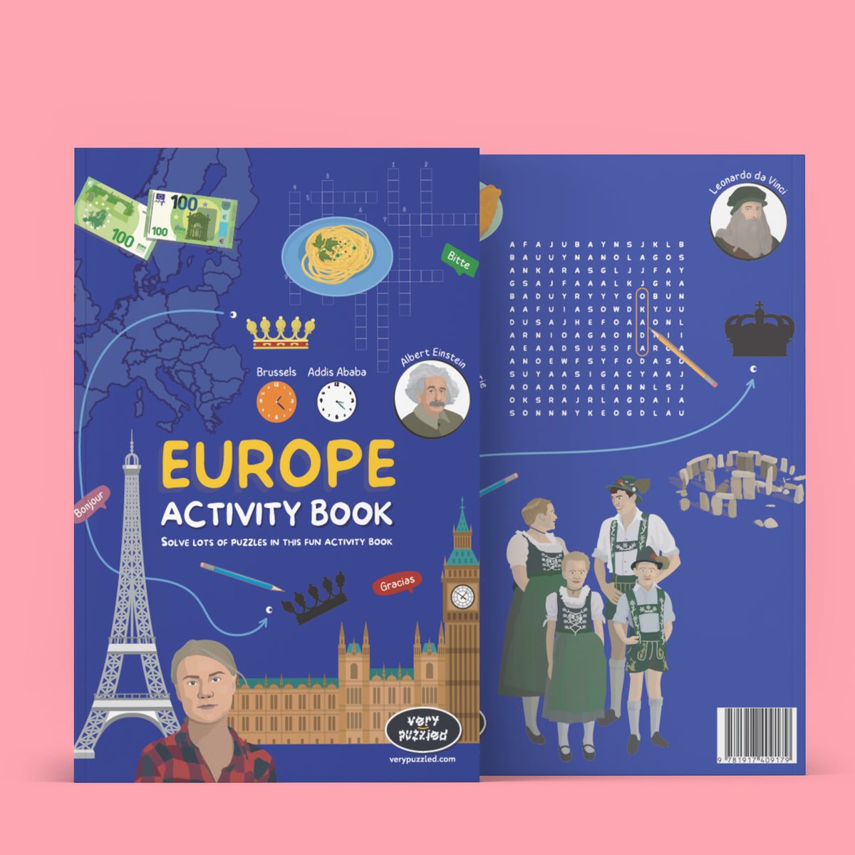 Europe Activity Book – Very Puzzled