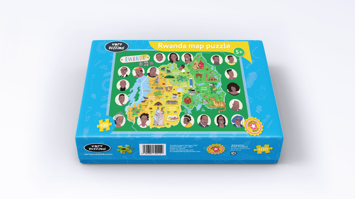 Rwanda Map Jigsaw Puzzle – Very Puzzled